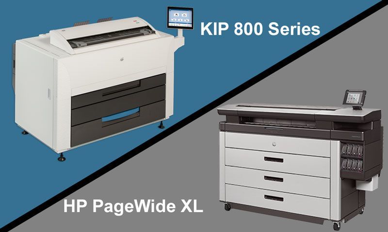 HP PageWide XL vs KIP 800 Series - Which Is the Best Fit? - Hackworth